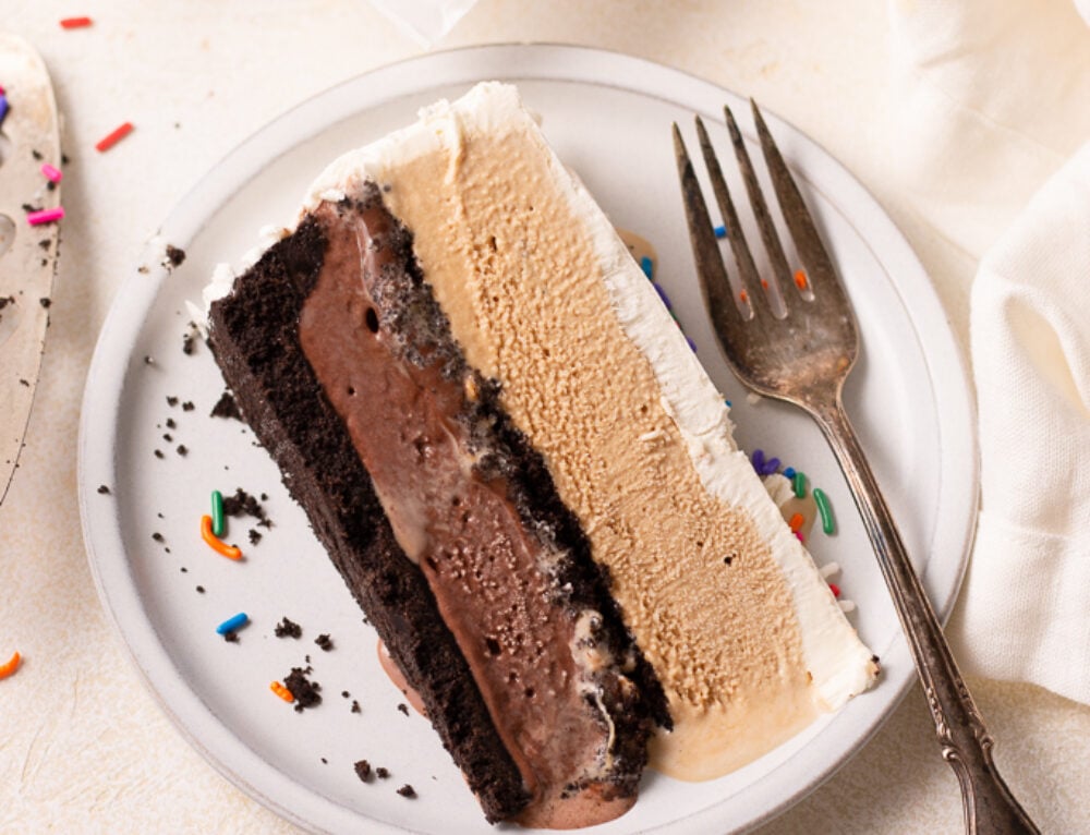 Fudgy Chocolate-Peanut Butter Cake Roll - Sarah's Day Off