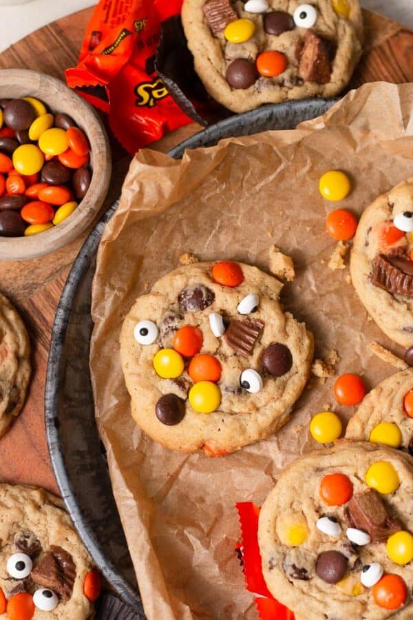 Peanut Butter Monster Cookies - Sarah's Day Off